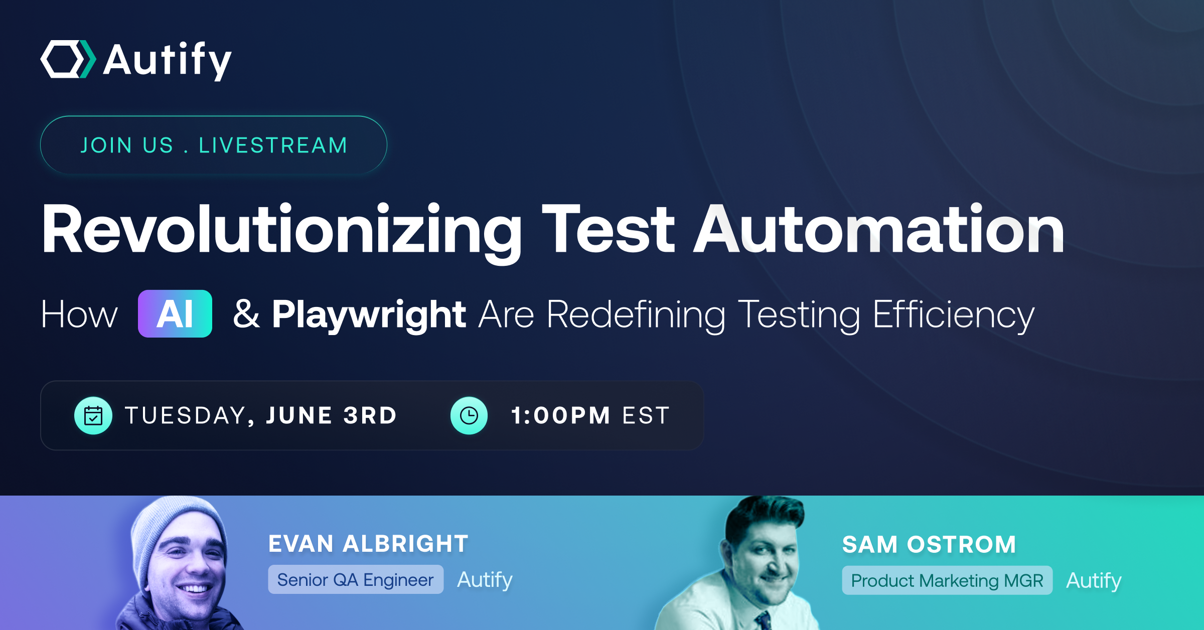 Webinar: Revolutionizing Test Automation with AI and Playwright